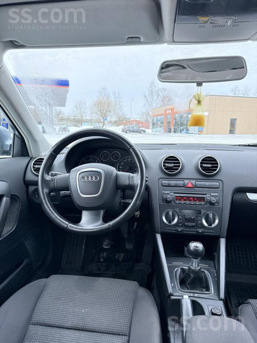 Pelēks Audi A3 2006 Tukums, ar dzinēja tilpumu 1.90 L un nobraukumu 214 tūkst. km par 3990 €, foto 17 vietnē AUTOMOTO.COM.LV