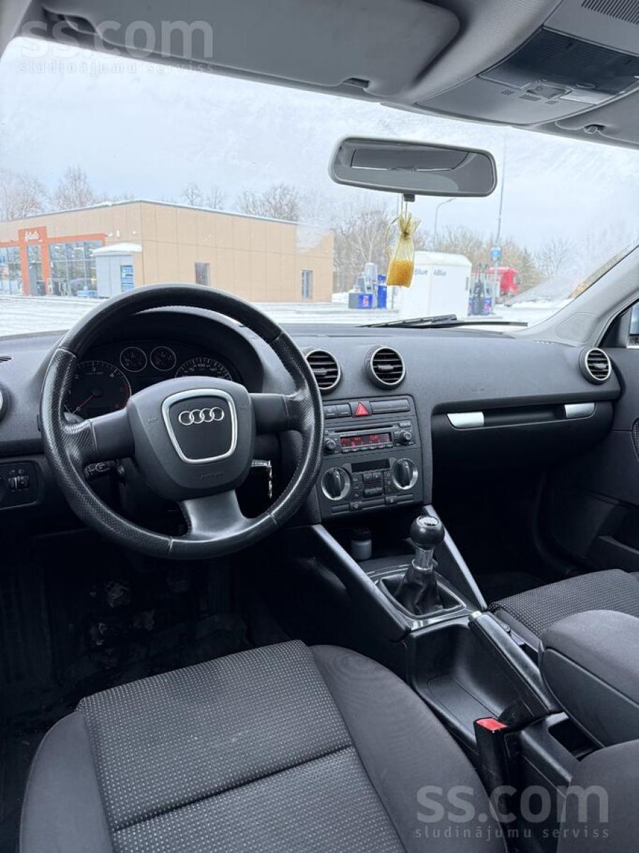 Pelēks Audi A3 2006 Tukums, ar dzinēja tilpumu 1.90 L un nobraukumu 214 tūkst. km par 3990 €, foto 19 vietnē AUTOMOTO.COM.LV