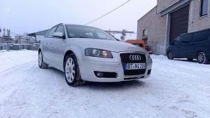 Pelēks Audi A3 2006 Kauņa, ar dzinēja tilpumu 1.97 L un nobraukumu 310 tūkst. km par 3000 €, foto  vietnē AUTOMOTO.COM.LV