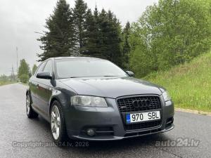 Grey Audi A3 2006 in Polva, with an engine capacity of 1.98 L and mileage of 252 thousand km for 5860 €, photo  on AUTOMOTO.COM.LV