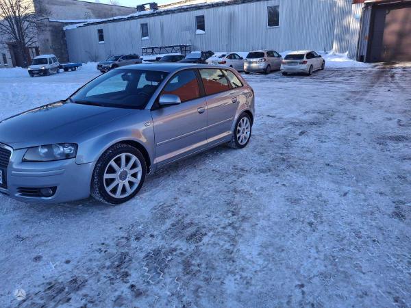 Grey Audi A3 2006 in Siauliai, with an engine capacity of 1.97 L and mileage of 245 thousand km for 3500 €, photo 1 on AUTOMOTO.COM.LV