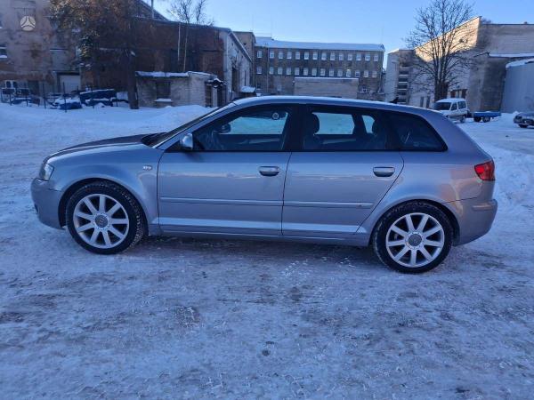 Grey Audi A3 2006 in Siauliai, with an engine capacity of 1.97 L and mileage of 245 thousand km for 3500 €, photo 2 on AUTOMOTO.COM.LV