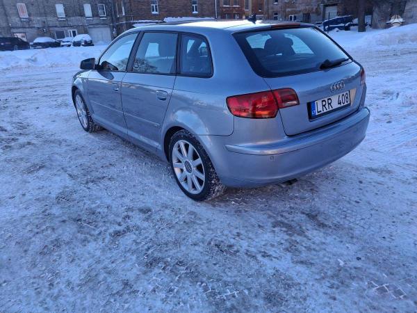 Grey Audi A3 2006 in Siauliai, with an engine capacity of 1.97 L and mileage of 245 thousand km for 3500 €, photo 3 on AUTOMOTO.COM.LV