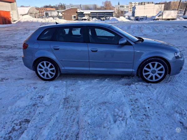 Grey Audi A3 2006 in Siauliai, with an engine capacity of 1.97 L and mileage of 245 thousand km for 3500 €, photo 4 on AUTOMOTO.COM.LV