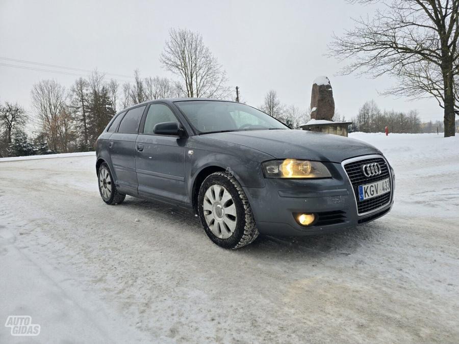 Pelēks Audi A3 2006 Radviliškis, ar dzinēja tilpumu 2.00 L un nobraukumu 353 tūkst. km par 2100 €, foto 6 vietnē AUTOMOTO.COM.LV