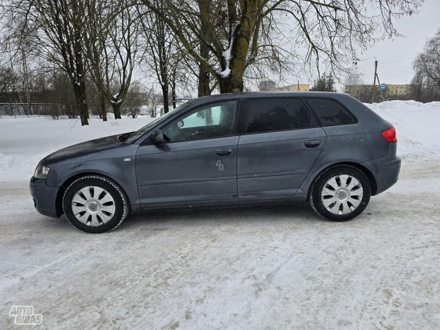 Pelēks Audi A3 2006 Radviliškis, ar dzinēja tilpumu 2.00 L un nobraukumu 353 tūkst. km par 2100 €, foto 12 vietnē AUTOMOTO.COM.LV