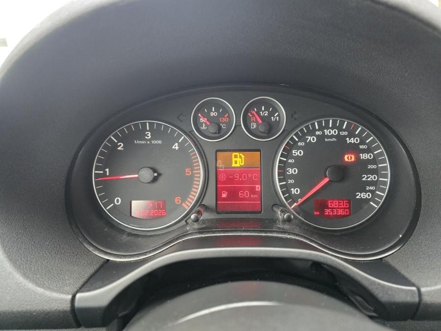 Pelēks Audi A3 2006 Radviliškis, ar dzinēja tilpumu 2.00 L un nobraukumu 353 tūkst. km par 2100 €, foto 19 vietnē AUTOMOTO.COM.LV