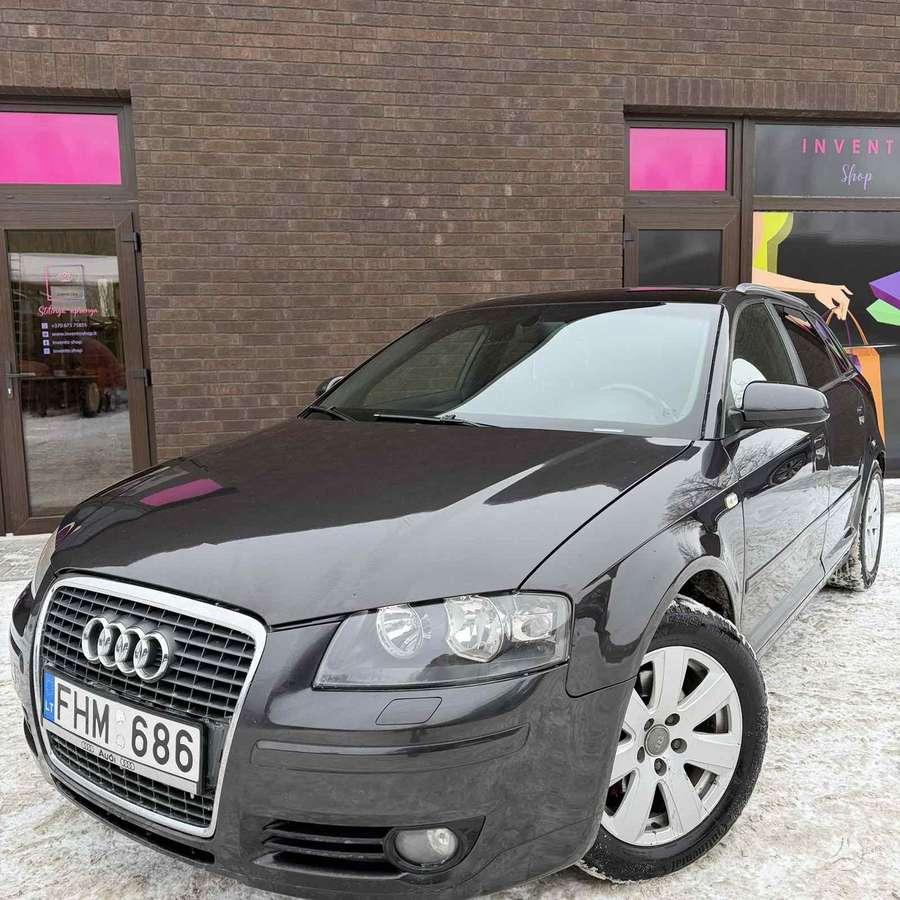 Grey Audi A3 2006 in Kaisiadorys, with an engine capacity of 1.97 L and mileage of 325 thousand km for 2750 €, photo 2 on AUTOMOTO.COM.LV
