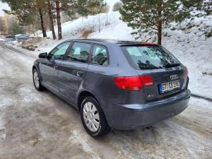 Grey Audi A3 2006 in Alytus, with an engine capacity of 1.97 L and mileage of 340 thousand km for 2950 €, photo 4 on AUTOMOTO.COM.LV