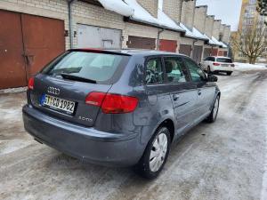 Grey Audi A3 2006 in Alytus, with an engine capacity of 1.97 L and mileage of 340 thousand km for 2950 €, photo 5 on AUTOMOTO.COM.LV