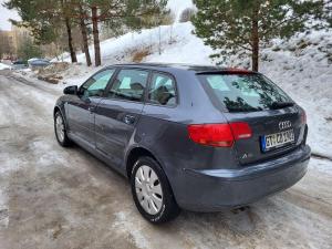 Grey Audi A3 2006 in Alytus, with an engine capacity of 1.97 L and mileage of 340 thousand km for 2950 €, photo 7 on AUTOMOTO.COM.LV