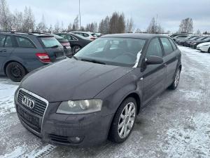 Grey Audi A3 2006 in Vilnius, with an engine capacity of 2.00 L and mileage of 315 thousand km for 3900 €, photo 2 on AUTOMOTO.COM.LV