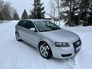 Grey Audi A3 2006 in Siauliai, with an engine capacity of 1.60 L and mileage of 255 thousand km for 2050 €, photo 5 on AUTOMOTO.COM.LV