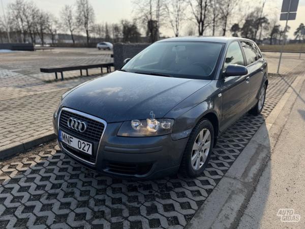 Pelēks Audi A3 2006 Ukmergė, ar dzinēja tilpumu 2.00 L un nobraukumu 326 tūkst. km par 1250 €, foto 1 vietnē AUTOMOTO.COM.LV