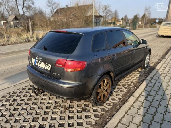 Pelēks Audi A3 2006 Ukmergė, ar dzinēja tilpumu 2.00 L un nobraukumu 326 tūkst. km par 1250 €, foto 5 vietnē AUTOMOTO.COM.LV