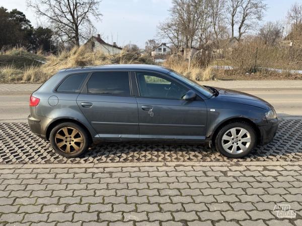 Pelēks Audi A3 2006 Ukmergė, ar dzinēja tilpumu 2.00 L un nobraukumu 326 tūkst. km par 1250 €, foto 6 vietnē AUTOMOTO.COM.LV