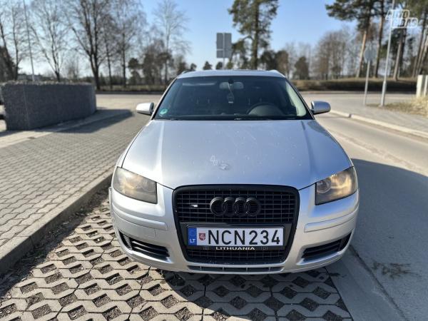 Pelēks Audi A3 2006 Ukmergė, ar dzinēja tilpumu 2.00 L un nobraukumu 330 tūkst. km par 1450 €, foto 9 vietnē AUTOMOTO.COM.LV