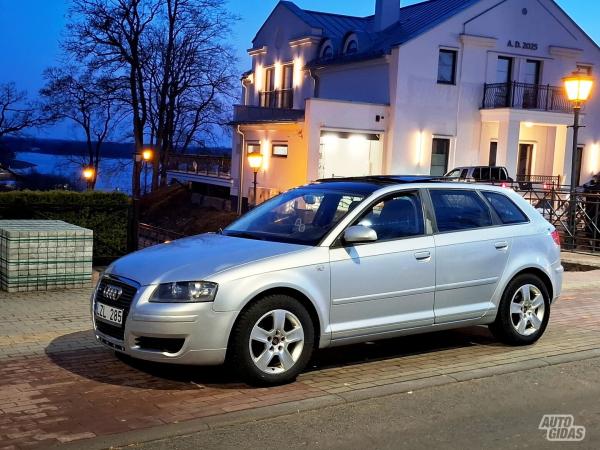 Grey Audi A3 2006 in Telschi, with an engine capacity of 2.00 L and mileage of 336 thousand km for 2650 €, photo 1 on AUTOMOTO.COM.LV
