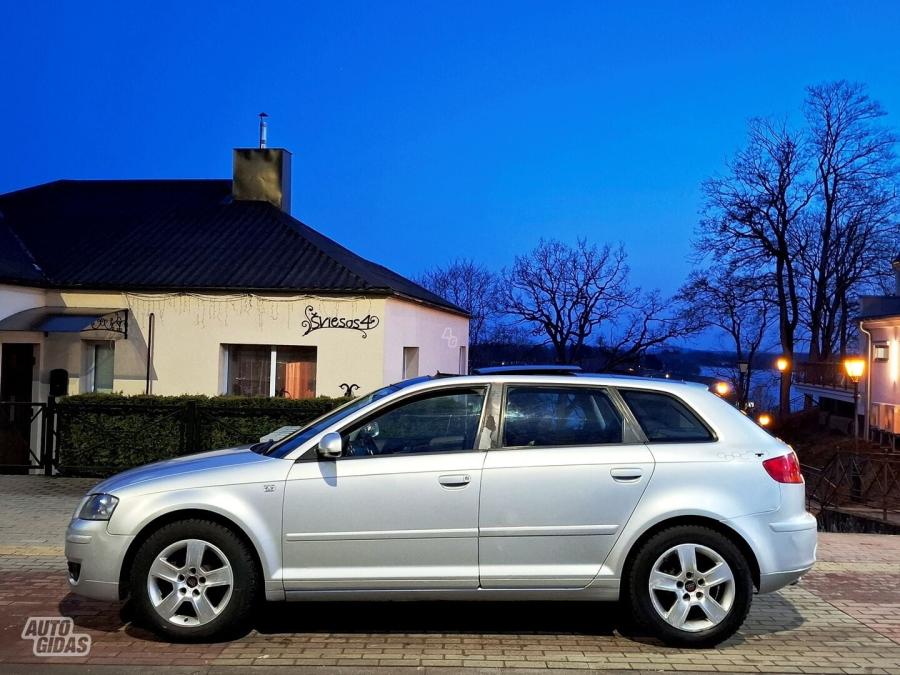 Grey Audi A3 2006 in Telschi, with an engine capacity of 2.00 L and mileage of 336 thousand km for 2650 €, photo 20 on AUTOMOTO.COM.LV