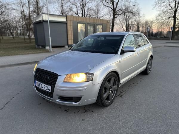 Pelēks Audi A3 2006 Ukmergė, ar dzinēja tilpumu 2.00 L un nobraukumu 330 tūkst. km par 1500 €, foto 1 vietnē AUTOMOTO.COM.LV