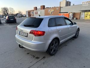 Pelēks Audi A3 2006 Ukmergė, ar dzinēja tilpumu 2.00 L un nobraukumu 330 tūkst. km par 1500 €, foto 7 vietnē AUTOMOTO.COM.LV