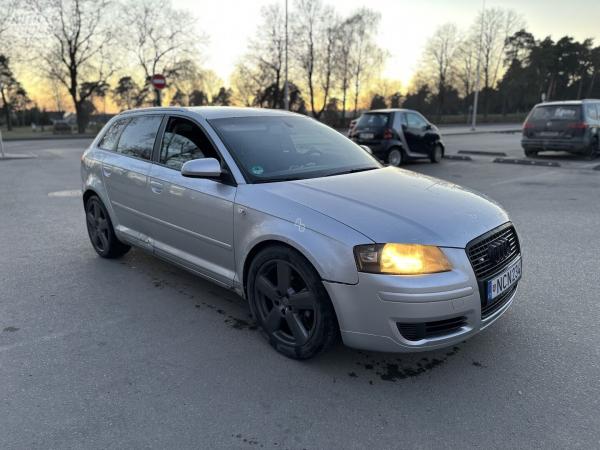 Pelēks Audi A3 2006 Ukmergė, ar dzinēja tilpumu 2.00 L un nobraukumu 330 tūkst. km par 1500 €, foto 8 vietnē AUTOMOTO.COM.LV