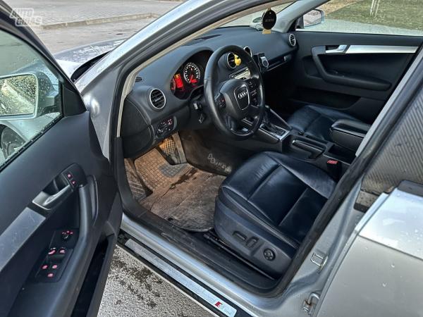 Pelēks Audi A3 2006 Ukmergė, ar dzinēja tilpumu 2.00 L un nobraukumu 330 tūkst. km par 1500 €, foto 10 vietnē AUTOMOTO.COM.LV