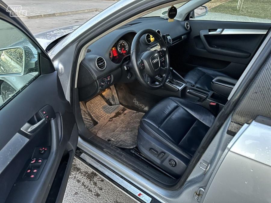 Pelēks Audi A3 2006 Ukmergė, ar dzinēja tilpumu 2.00 L un nobraukumu 330 tūkst. km par 1500 €, foto 11 vietnē AUTOMOTO.COM.LV