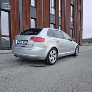 Grey Audi A3 2006 in Kaunas, with an engine capacity of 2.00 L and mileage of 318 thousand km for 1999 €, photo 6 on AUTOMOTO.COM.LV