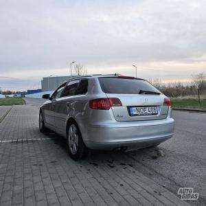 Grey Audi A3 2006 in Kaunas, with an engine capacity of 2.00 L and mileage of 318 thousand km for 1999 €, photo 8 on AUTOMOTO.COM.LV