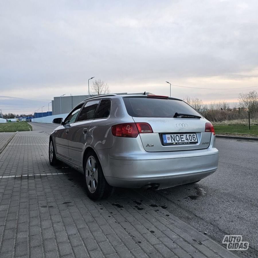 Grey Audi A3 2006 in Kaunas, with an engine capacity of 2.00 L and mileage of 318 thousand km for 1999 €, photo 8 on AUTOMOTO.COM.LV