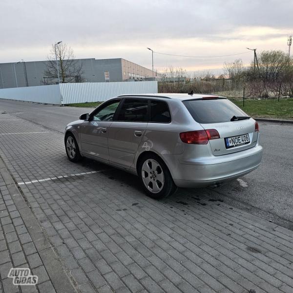 Pelēks Audi A3 2006 Kauņa, ar dzinēja tilpumu 2.00 L un nobraukumu 318 tūkst. km par 1999 €, foto 9 vietnē AUTOMOTO.COM.LV