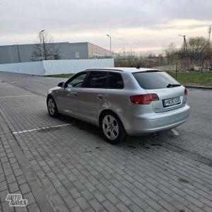 Grey Audi A3 2006 in Kaunas, with an engine capacity of 2.00 L and mileage of 318 thousand km for 1999 €, photo 10 on AUTOMOTO.COM.LV