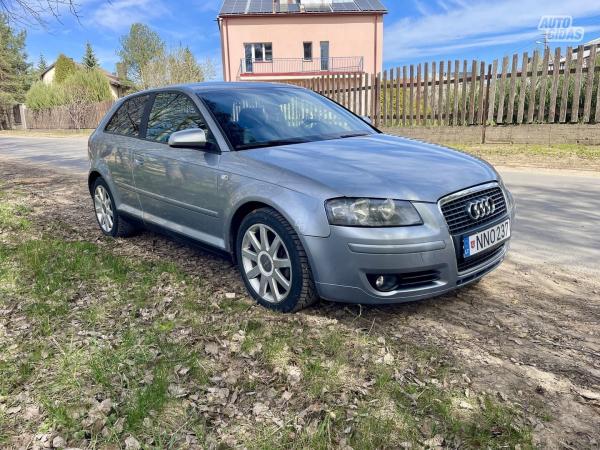 Pelēks Audi A3 2006 Viļņa, ar dzinēja tilpumu 2.00 L un nobraukumu 287 tūkst. km par 2500 €, foto 1 vietnē AUTOMOTO.COM.LV