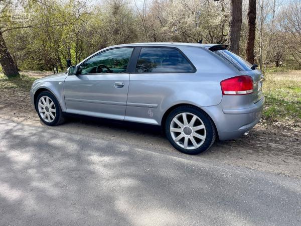 Pelēks Audi A3 2006 Viļņa, ar dzinēja tilpumu 2.00 L un nobraukumu 287 tūkst. km par 2500 €, foto 6 vietnē AUTOMOTO.COM.LV