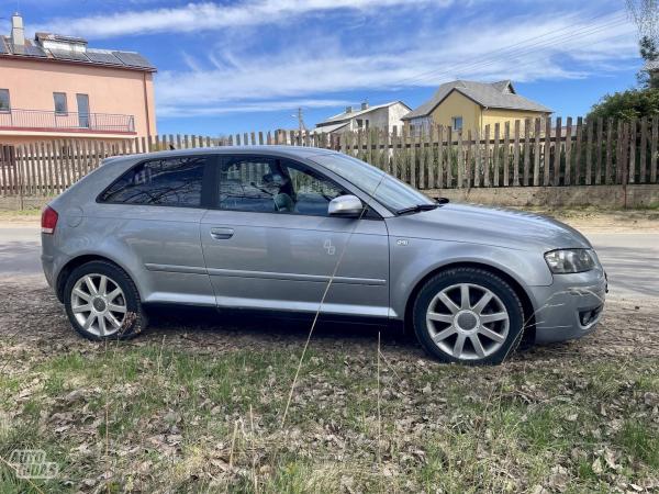 Pelēks Audi A3 2006 Viļņa, ar dzinēja tilpumu 2.00 L un nobraukumu 287 tūkst. km par 2500 €, foto 8 vietnē AUTOMOTO.COM.LV