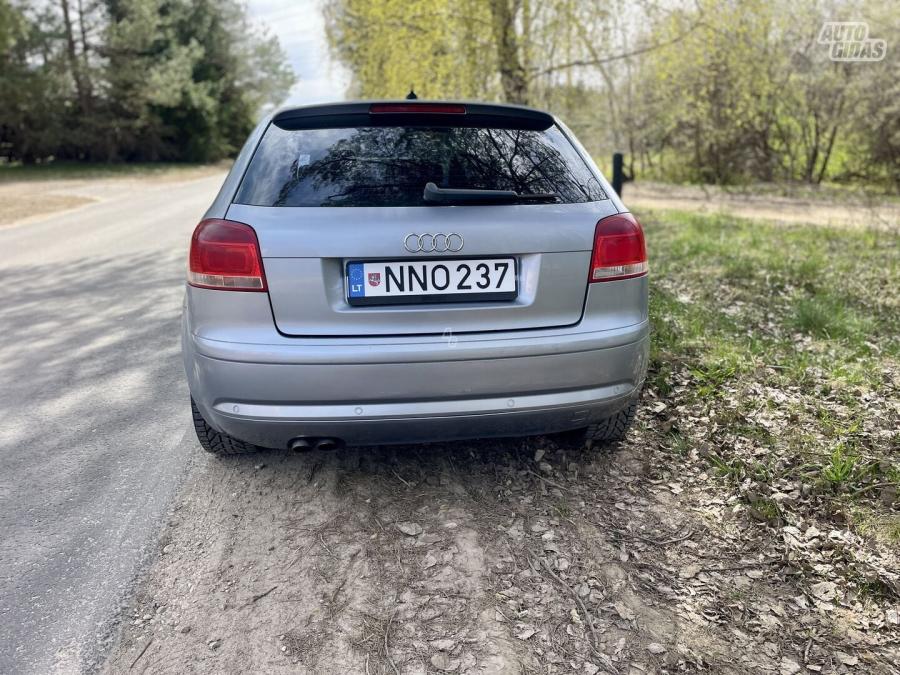 Серый Ауди А3 2006 в Вильнюс, объемом двигателя 2.00 л и пробегом 287 тыс. км за 2500 €, фото 11 на AUTOMOTO.COM.LV