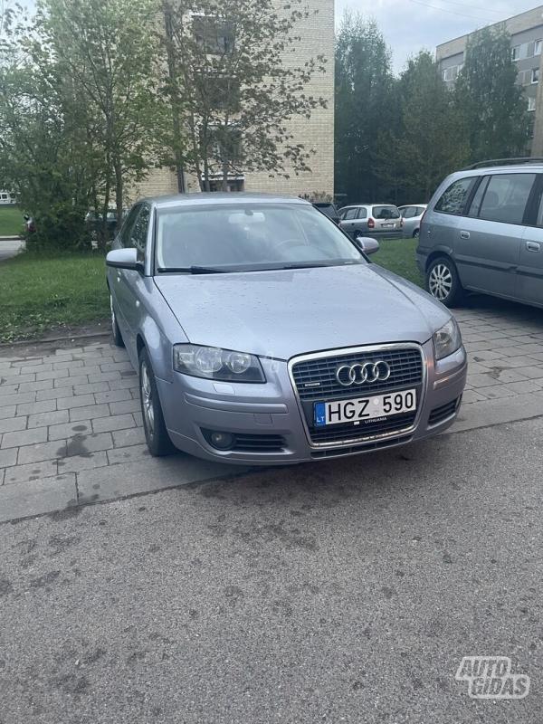 Pelēks Audi A3 2006 Viļņa, ar dzinēja tilpumu 2.00 L un nobraukumu 252 tūkst. km par 3000 €, foto 4 vietnē AUTOMOTO.COM.LV