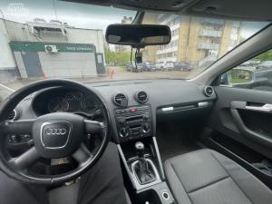 Grey Audi A3 2006 in Vilnius, with an engine capacity of 2.00 L and mileage of 252 thousand km for 3000 €, photo 10 on AUTOMOTO.COM.LV