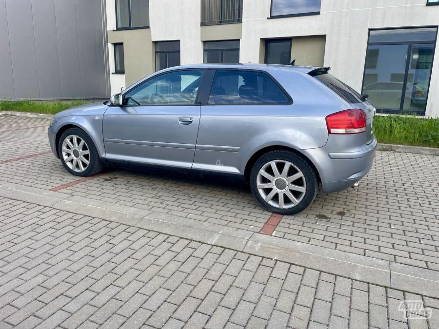 Pelēks Audi A3 2006 Viļņa, ar dzinēja tilpumu 2.00 L un nobraukumu 287 tūkst. km par 2500 €, foto 4 vietnē AUTOMOTO.COM.LV