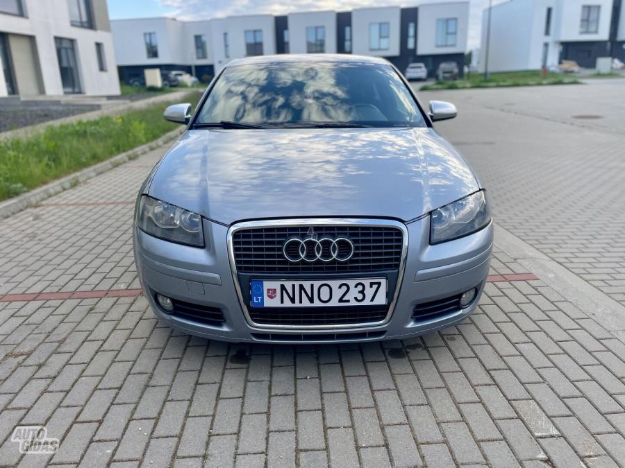 Pelēks Audi A3 2006 Viļņa, ar dzinēja tilpumu 2.00 L un nobraukumu 287 tūkst. km par 2500 €, foto 8 vietnē AUTOMOTO.COM.LV