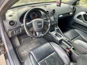 Pelēks Audi A3 2006 Viļņa, ar dzinēja tilpumu 2.00 L un nobraukumu 287 tūkst. km par 2500 €, foto 14 vietnē AUTOMOTO.COM.LV