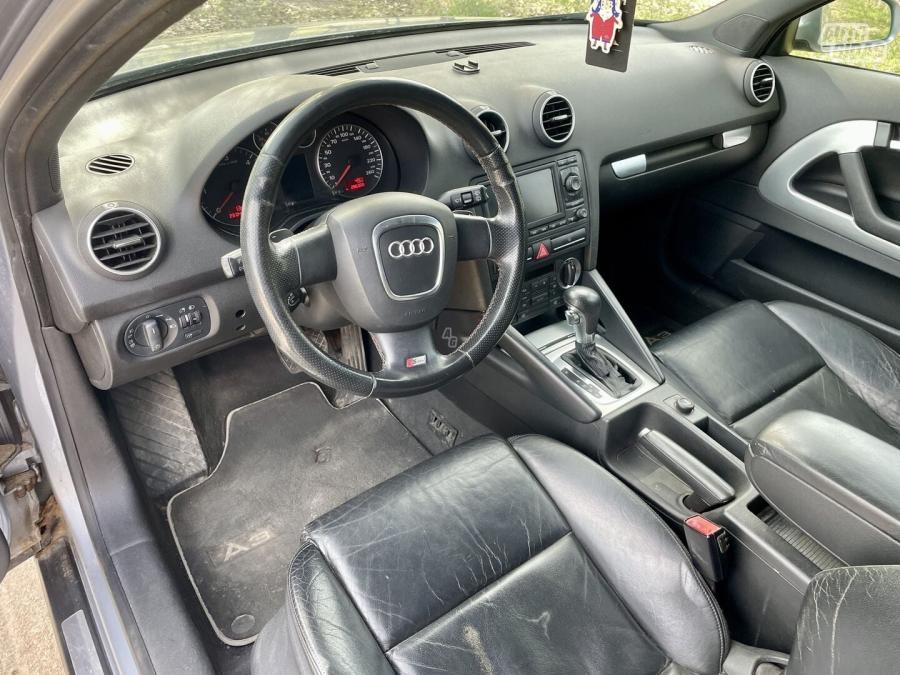 Pelēks Audi A3 2006 Viļņa, ar dzinēja tilpumu 2.00 L un nobraukumu 287 tūkst. km par 2500 €, foto 14 vietnē AUTOMOTO.COM.LV