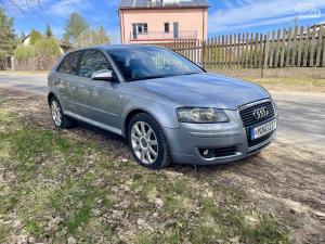 Grey Audi A3 2006 in Vilnius, with an engine capacity of 2.00 L and mileage of 287 thousand km for 2300 €, photo  on AUTOMOTO.COM.LV