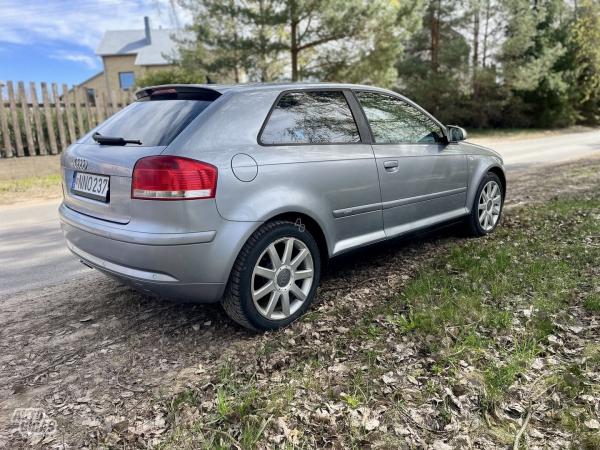 Grey Audi A3 2006 in Vilnius, with an engine capacity of 2.00 L and mileage of 287 thousand km for 2300 €, photo 3 on AUTOMOTO.COM.LV
