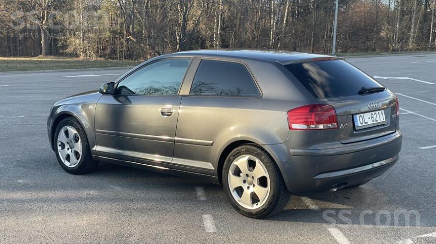 Pelēks Audi A3 2006 Cēsis, ar dzinēja tilpumu 1.90 L un nobraukumu 484 tūkst. km par 2750 €, foto 5 vietnē AUTOMOTO.COM.LV