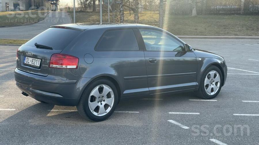 Pelēks Audi A3 2006 Cēsis, ar dzinēja tilpumu 1.90 L un nobraukumu 484 tūkst. km par 2750 €, foto 8 vietnē AUTOMOTO.COM.LV