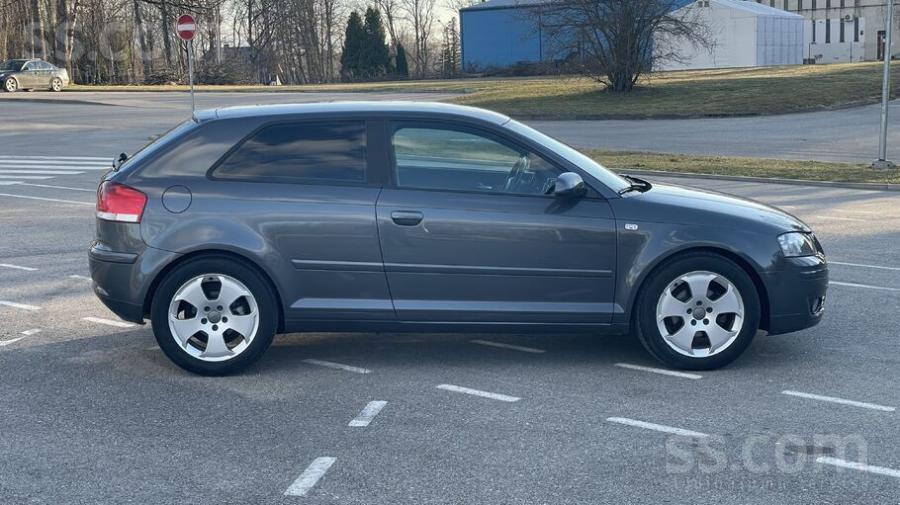 Pelēks Audi A3 2006 Cēsis, ar dzinēja tilpumu 1.90 L un nobraukumu 484 tūkst. km par 2750 €, foto 9 vietnē AUTOMOTO.COM.LV