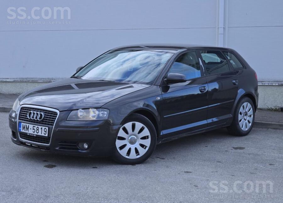 Pelēks Audi A3 2006 Tukums, ar dzinēja tilpumu 2.00 L un nobraukumu 304 tūkst. km par 2550 €, foto 3 vietnē AUTOMOTO.COM.LV