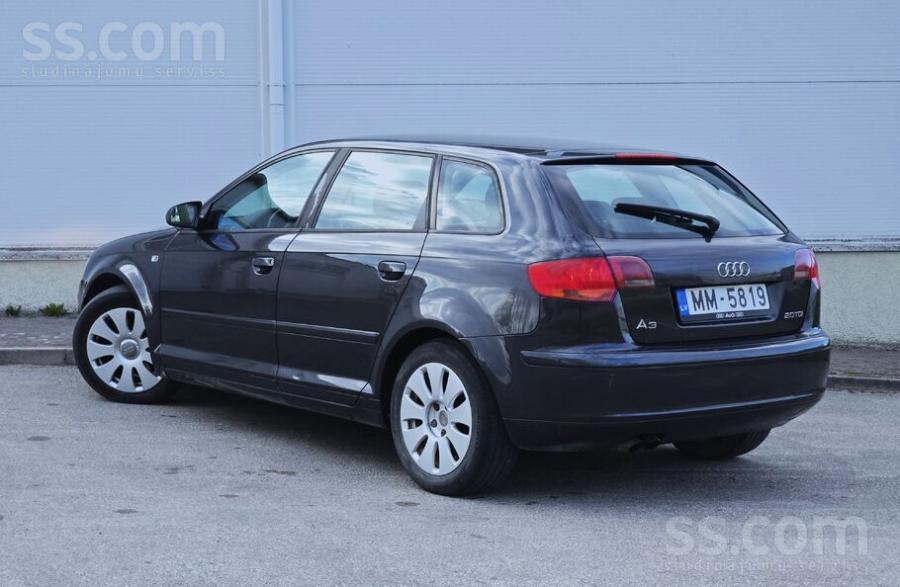 Pelēks Audi A3 2006 Tukums, ar dzinēja tilpumu 2.00 L un nobraukumu 304 tūkst. km par 2550 €, foto 4 vietnē AUTOMOTO.COM.LV